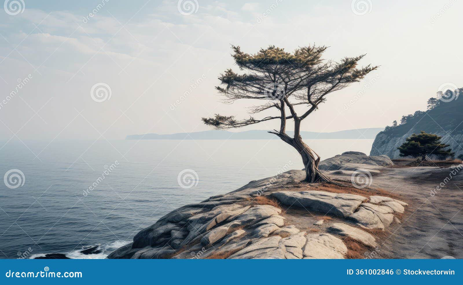 Strength tree isolated stock illustration. Illustration of tranquility ...