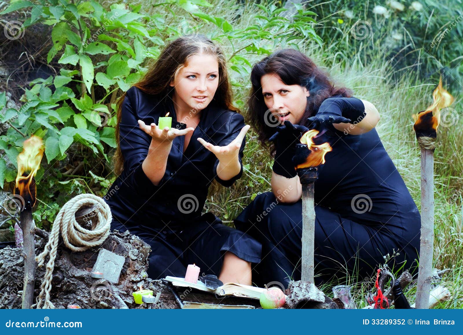 The Strength of the Witches Stock Photo - Image of evil, occult: 33289352