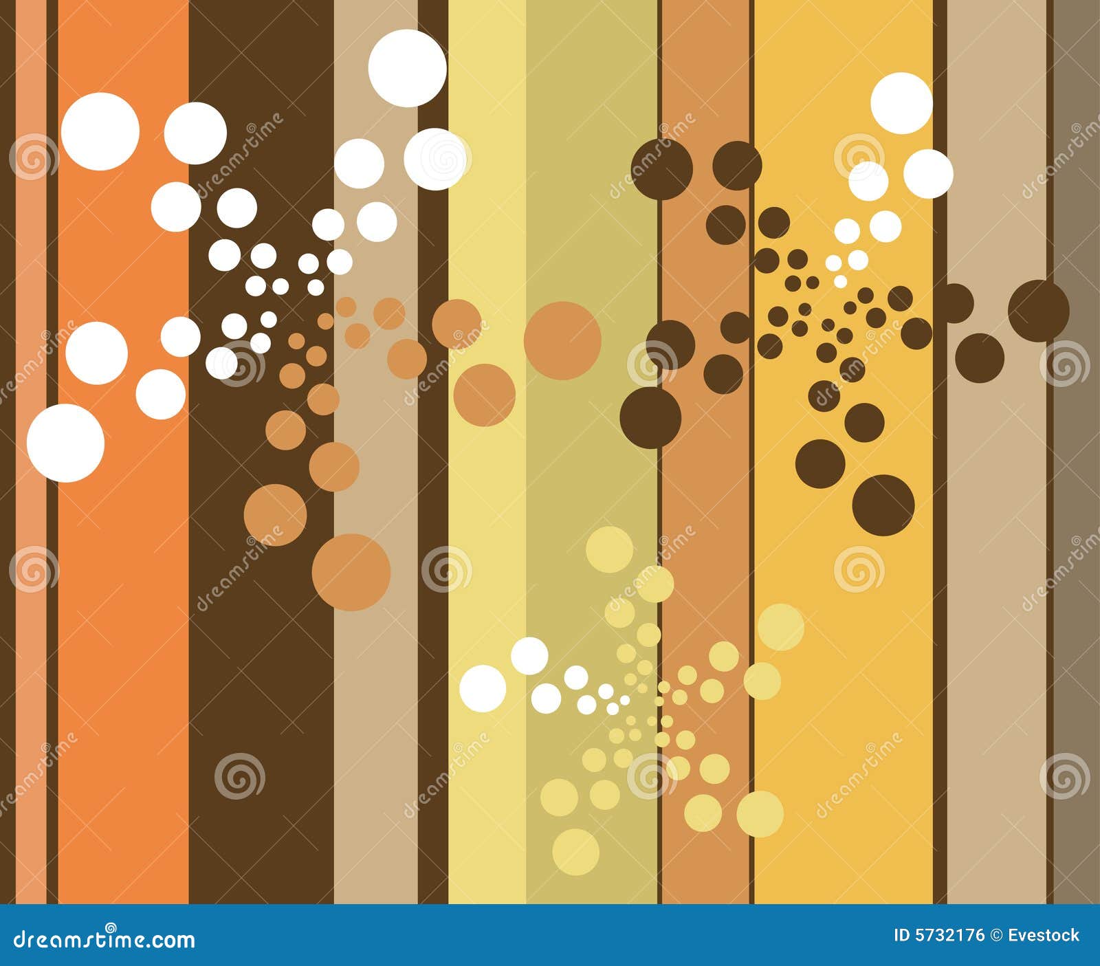 Strepen en Punten stock illustratie. Illustration of naadloos - 5732176