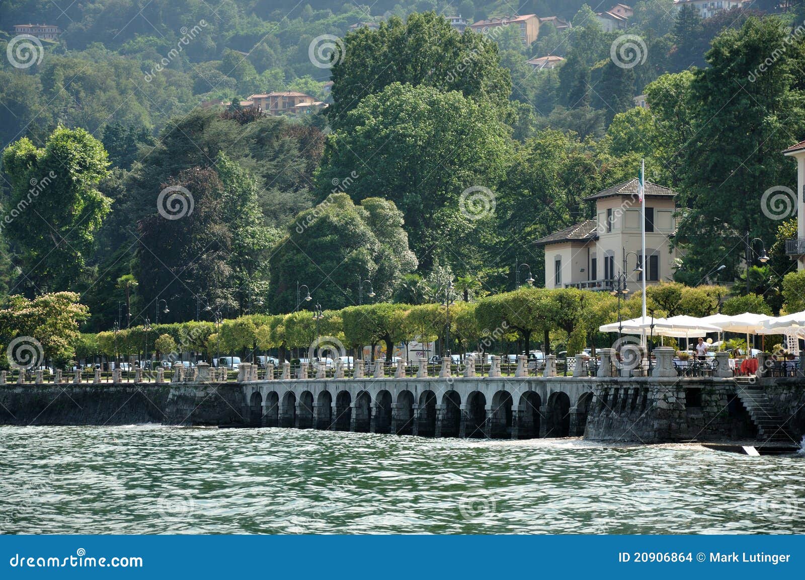 Stresa Town on Lake Maggiore Stock Photo - Image of italy, houses: 20906864