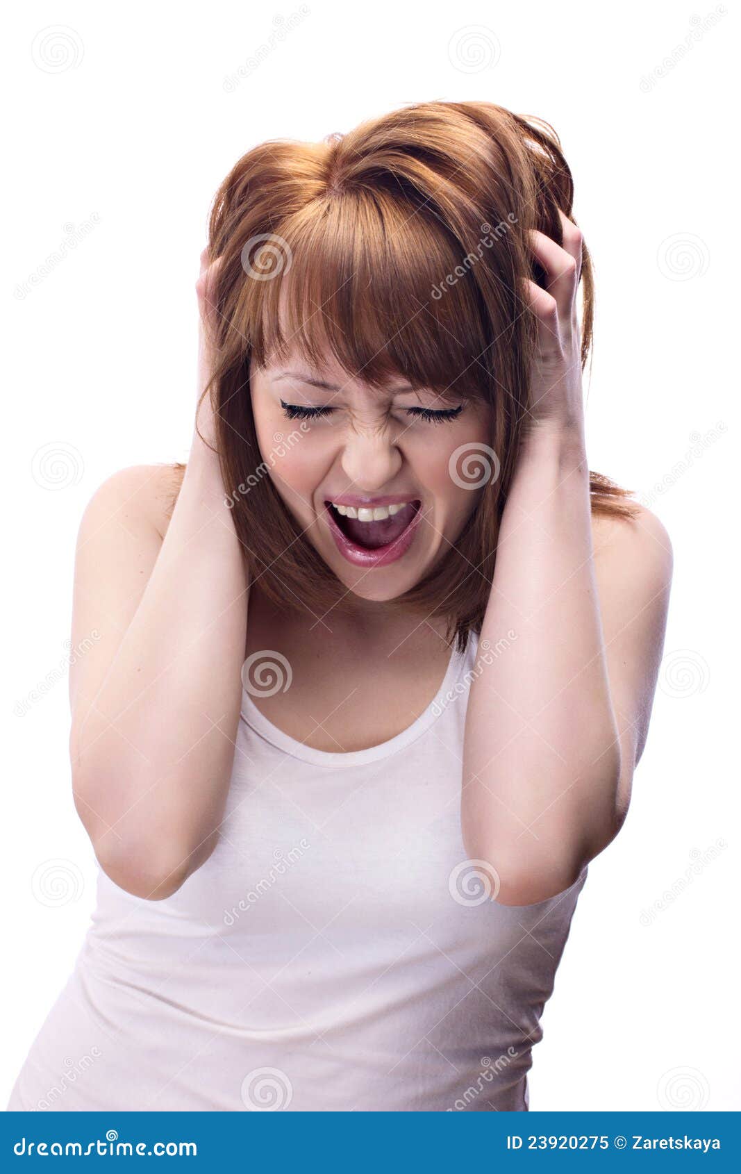 Stress stock image. Image of attractive, adult, casual - 23920275