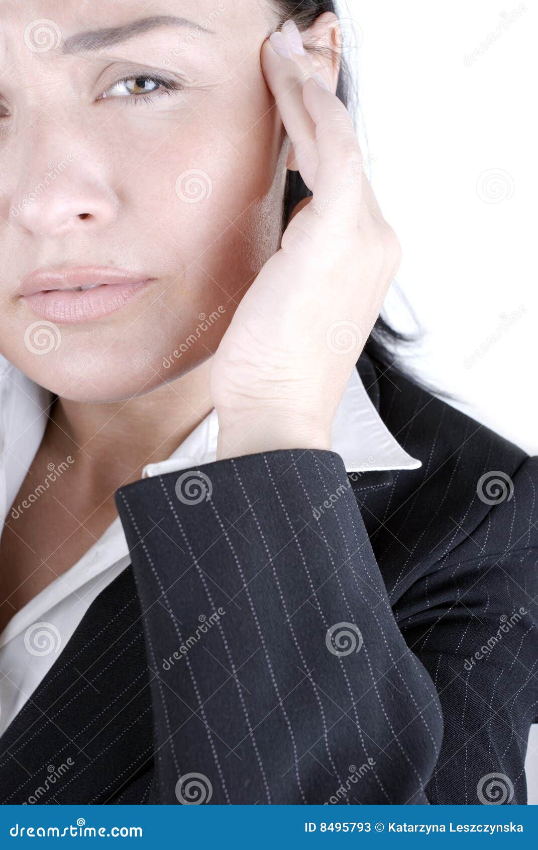 Stress stock image. Image of eyes, medical, help, female - 8495793