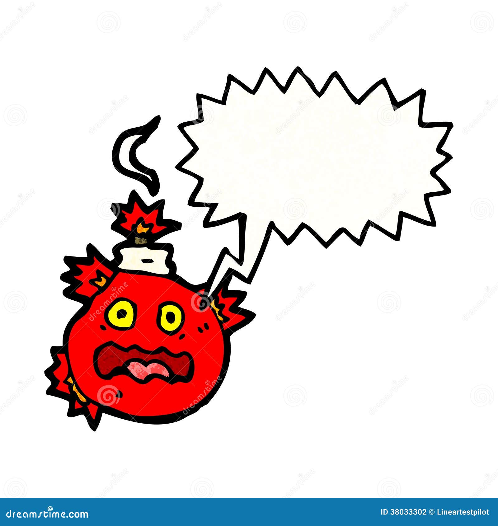 Stress Bomb Cartoon Vector Illustration | CartoonDealer.com #38033302