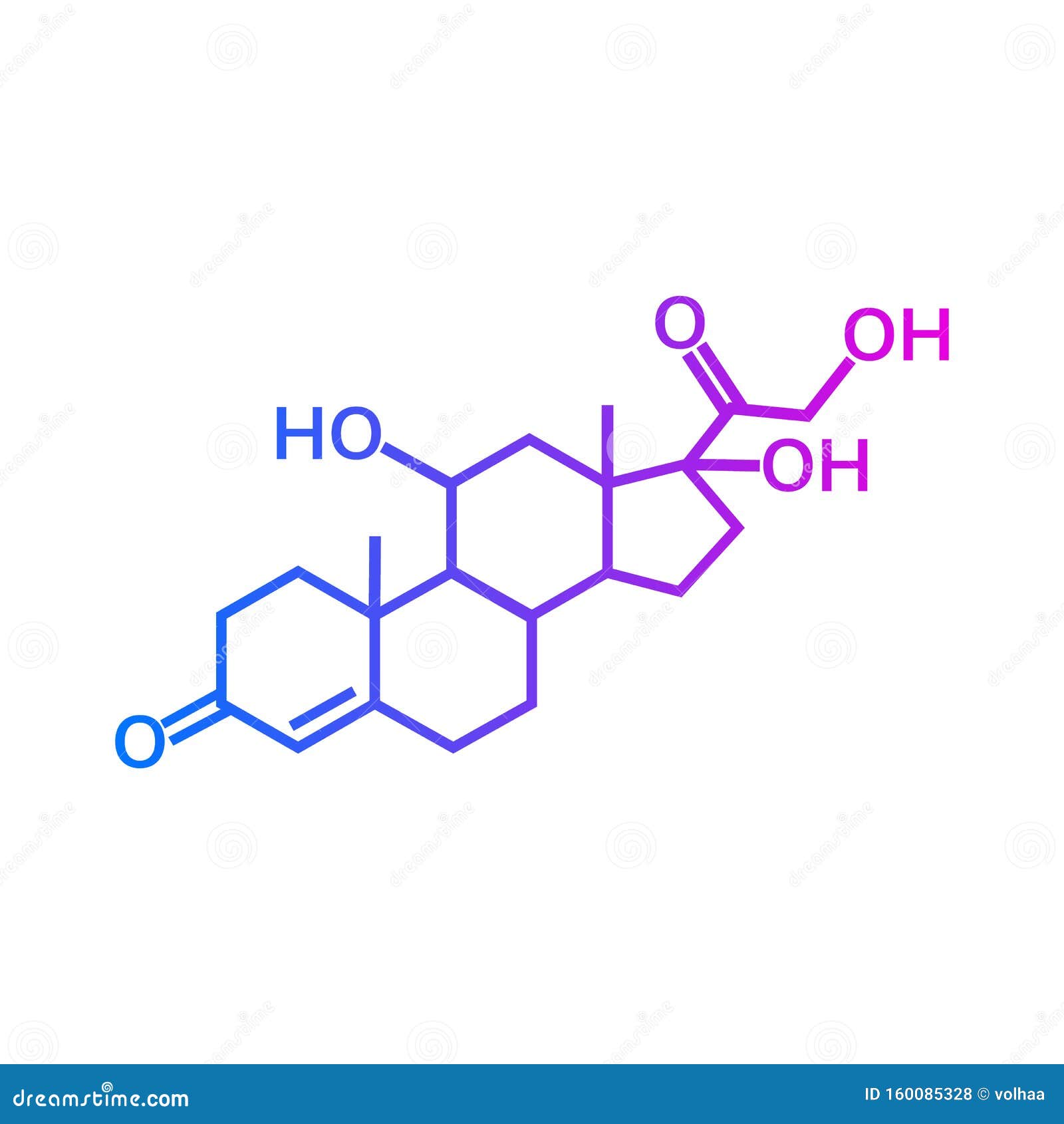 Stress Hormone Cortisol Stock Vector Illustration Of Metabolism