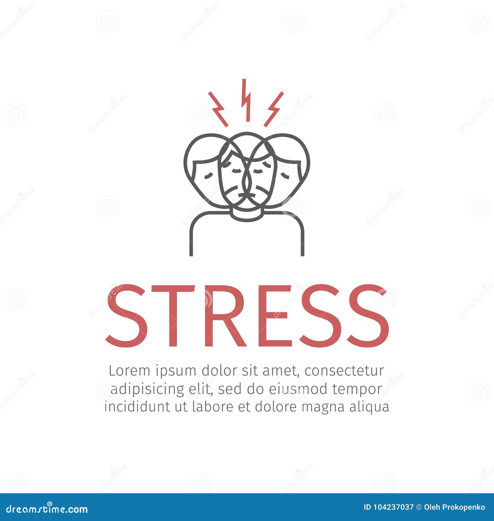 Stress Line Icon Cartoon Vector | CartoonDealer.com #82509169