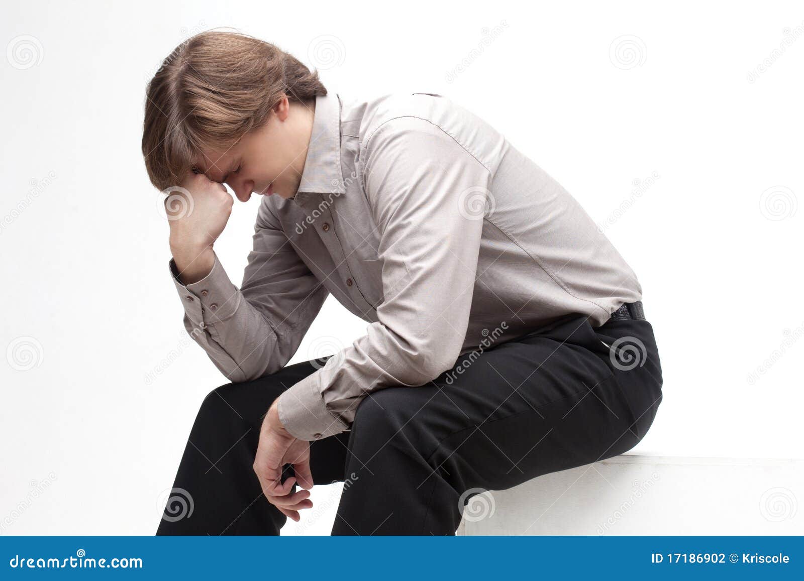 Stress Man stock photo. Image of modern, depression, crisis - 17186902