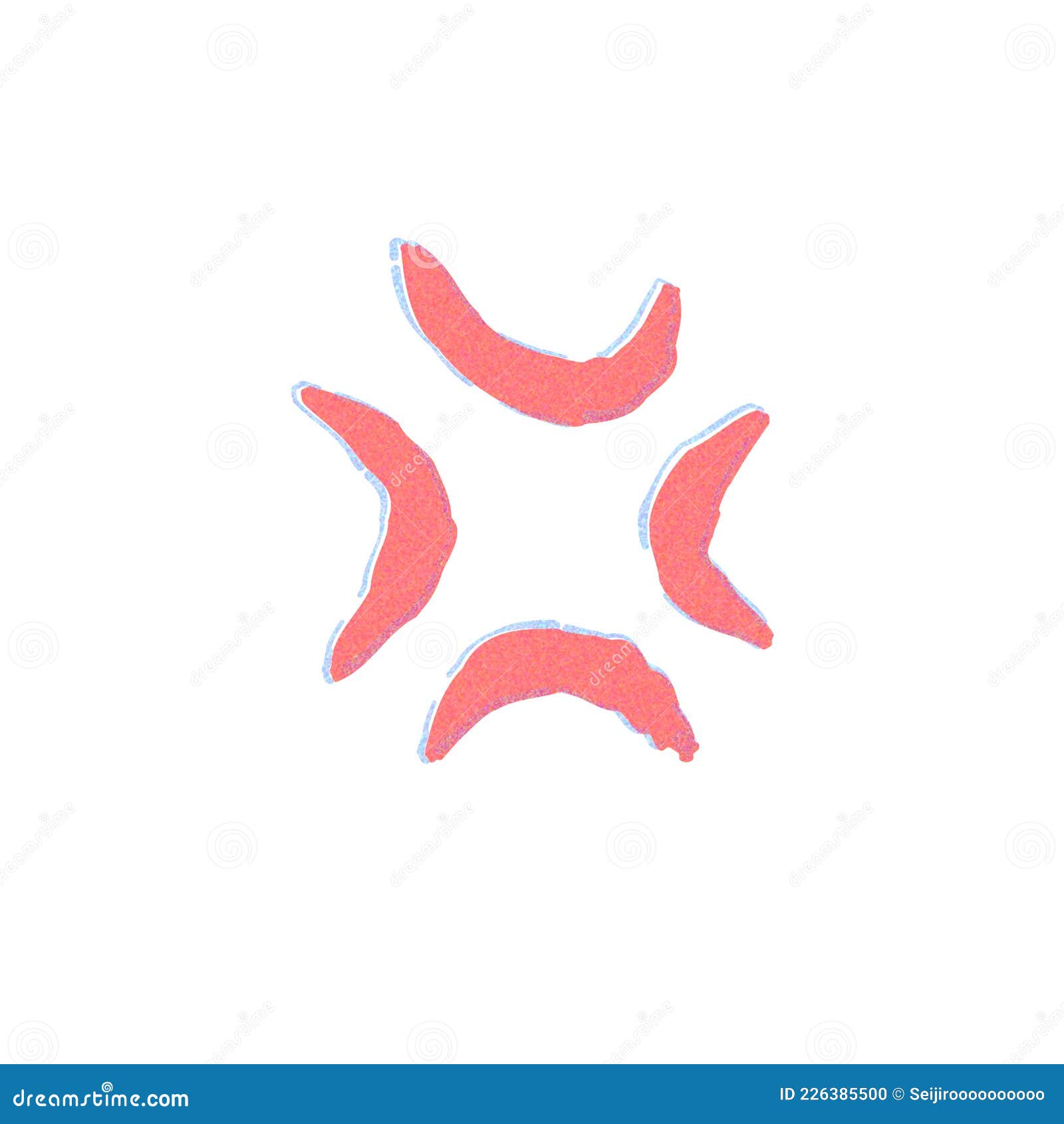 Stress mark stock illustration. Illustration of clip - 226385500