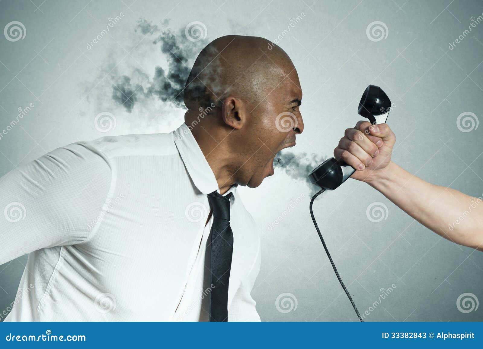 Stress on the phone stock image. Image of failure, frustration - 33382843