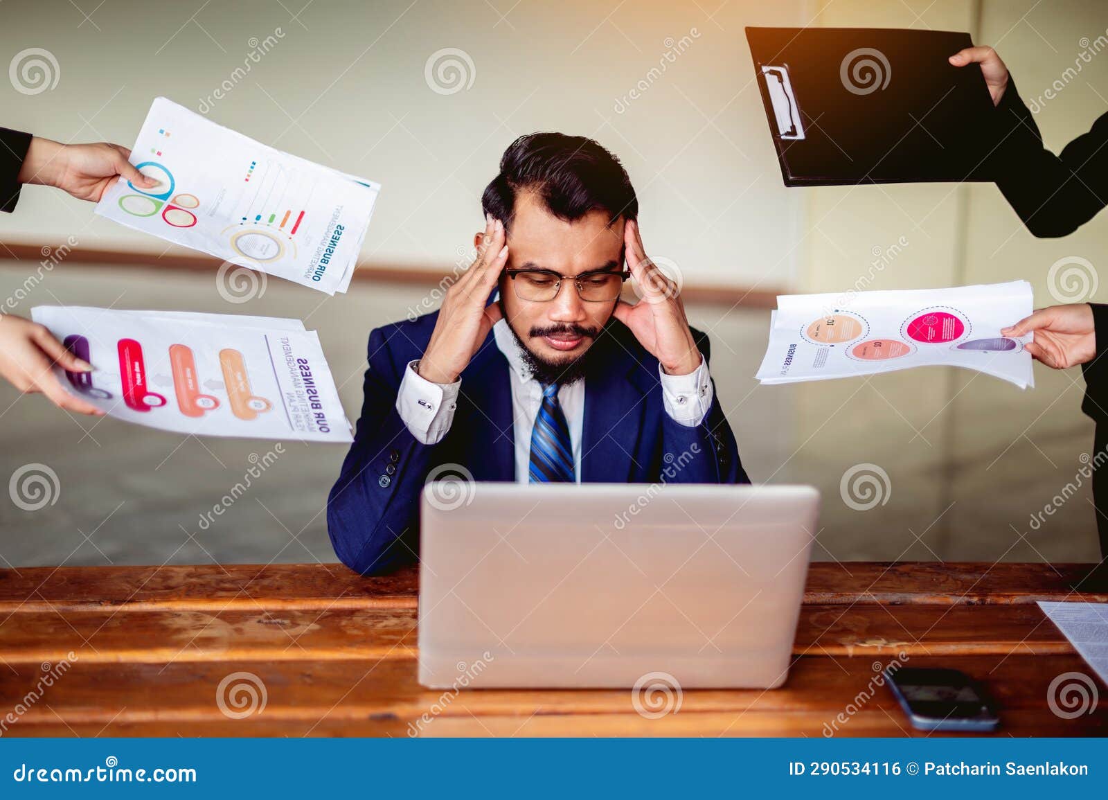 Stress, Problems from Working Hard, a Lot of Work, Chaos at Work, Life ...