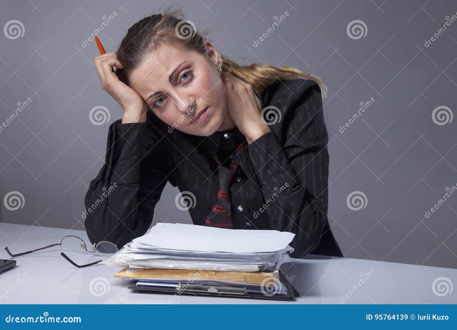 Stress for Professional Burnout. Portrait of Exhausted and Tired Stock ... Stress for Professional Burnout. Portrait of Exhausted and Tired Stock ...