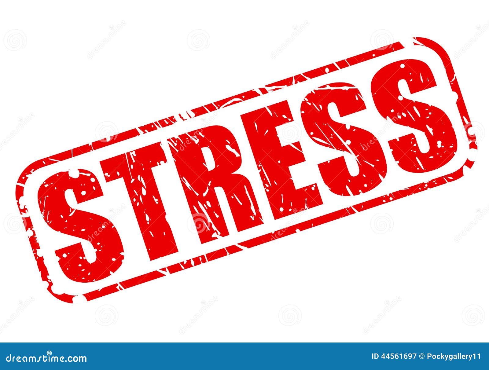 Stress red stamp text stock vector. Illustration of emotional - 44561697