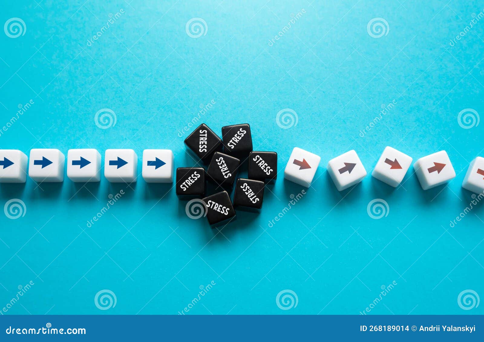 Stress Reduces Work Productivity. Drop in Efficiency. Deterioration of ...