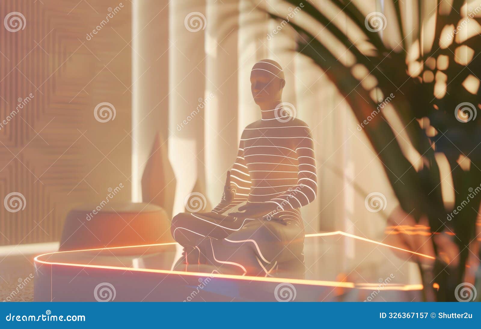 Stress Sensors Visualized on a Human Figure in a Calming Environment ...