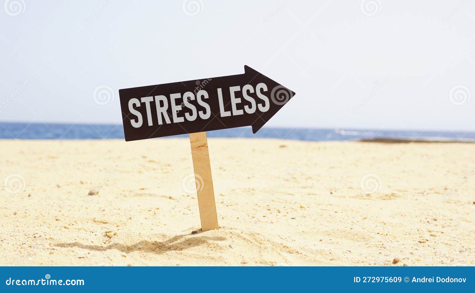 Stress less is Shown Using the Text Stock Image - Image of wellness ...
