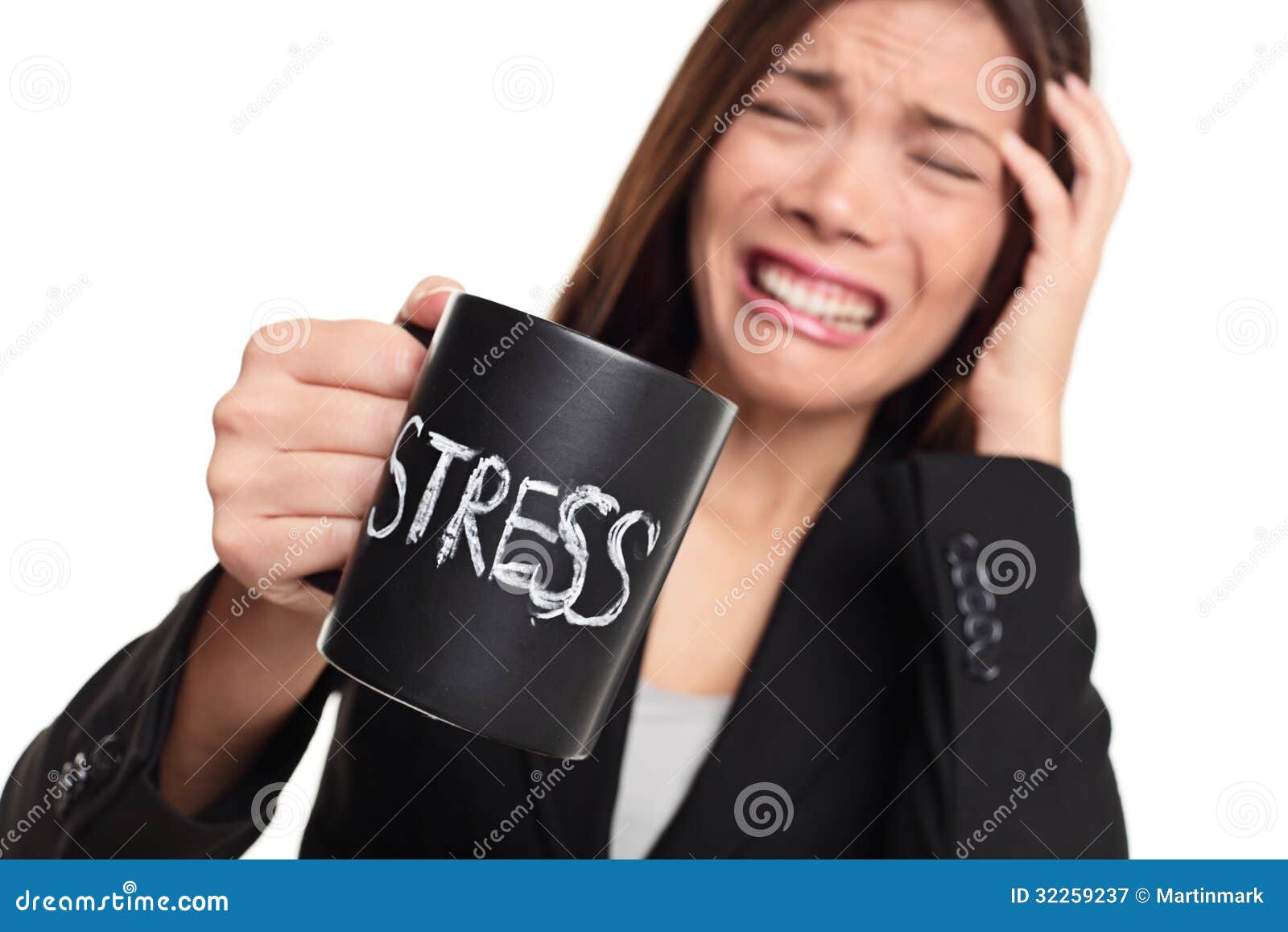 Stress at Work Concept - Business Woman Stressed Stock Image - Image of ... Stress at Work Concept - Business Woman Stressed Stock Image - Image of ...