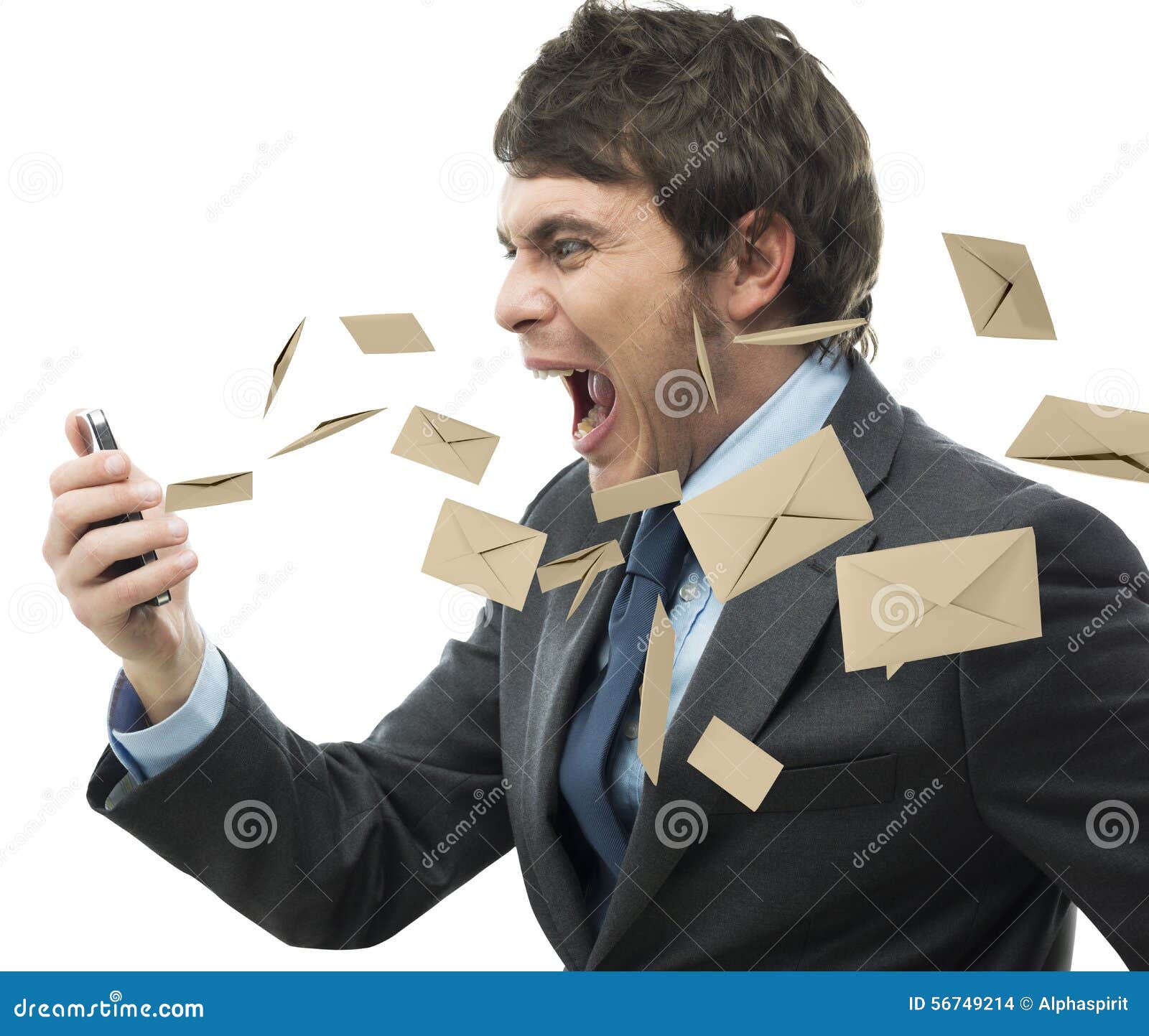 Stress work mail stock photo. Image of exhausted, send - 56749214