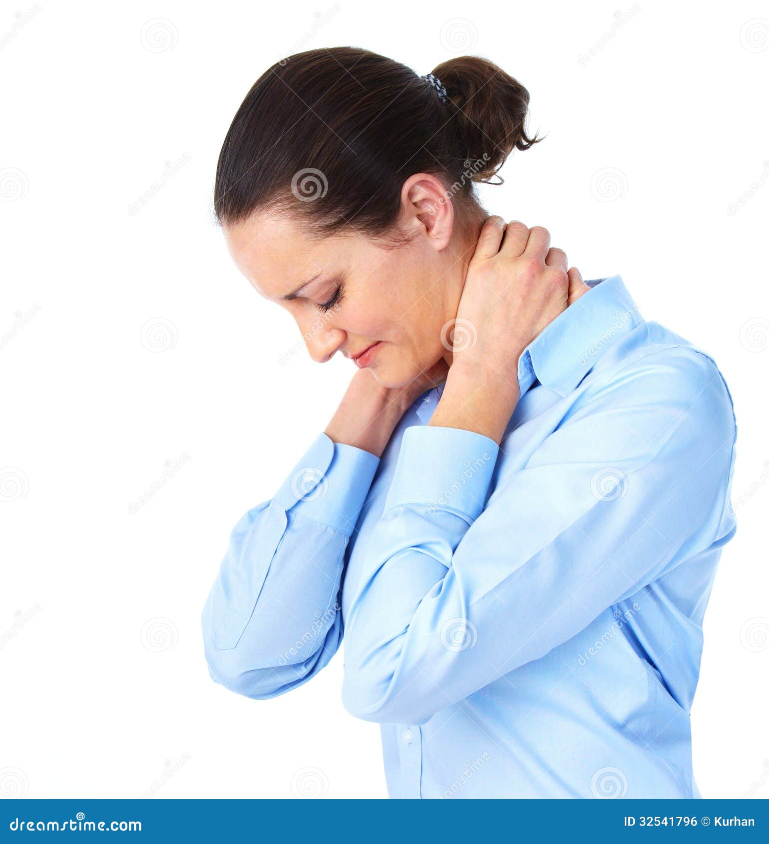 Stress. stock photo. Image of human, massage, healthy - 32541796