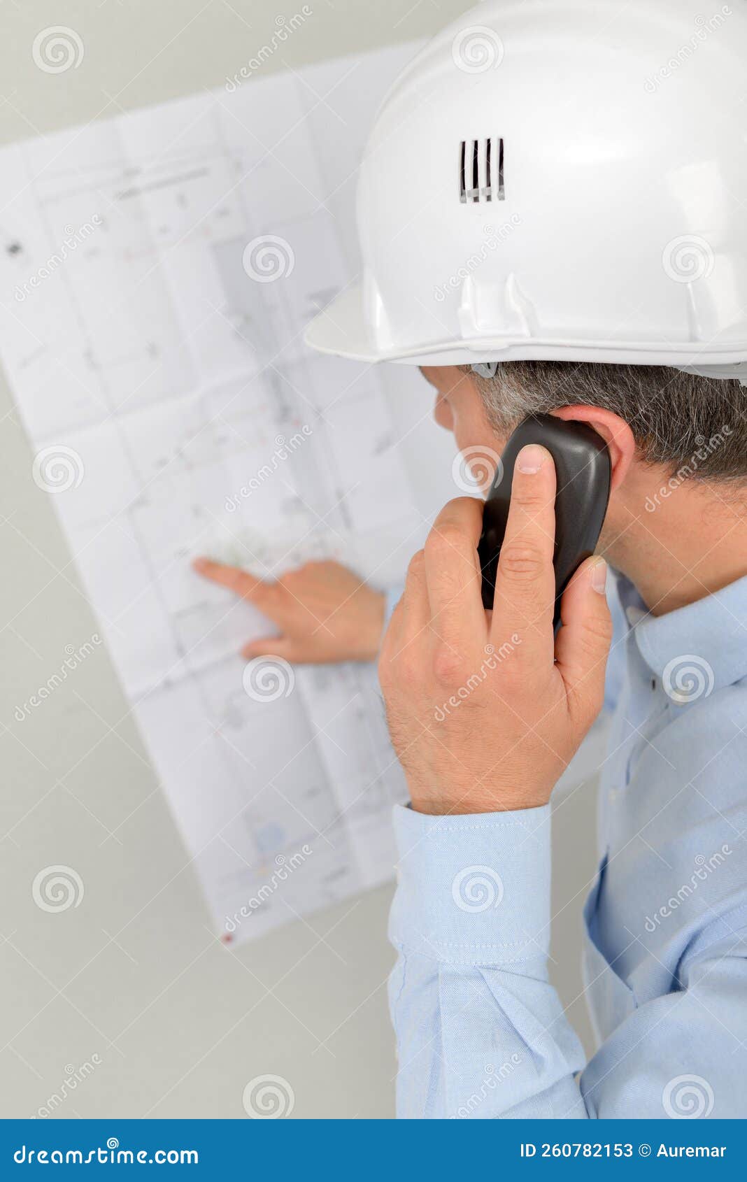 Stressed Architect Having Trouble Deciding Stock Image - Image of ...