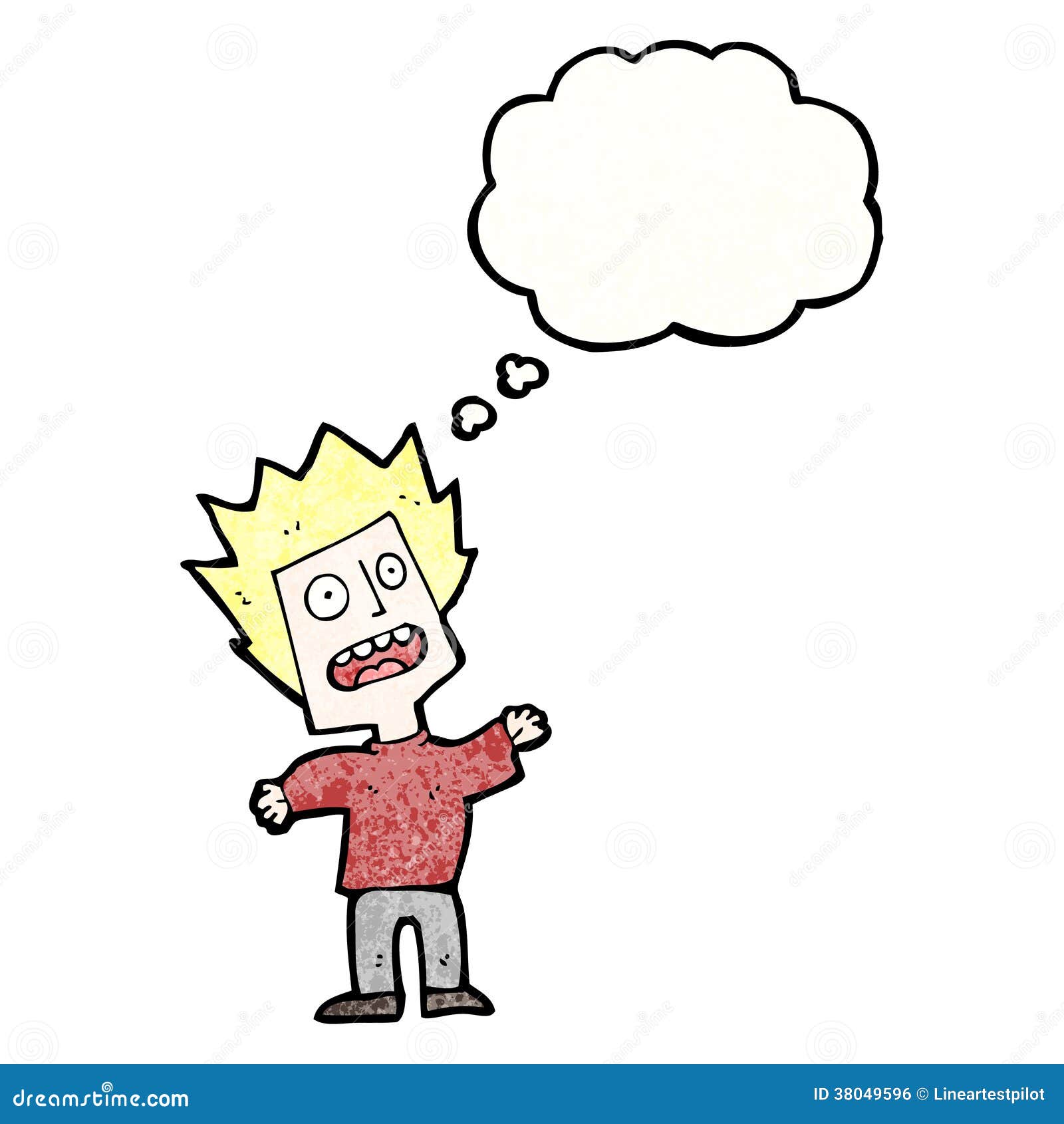 Stressed boy cartoon stock vector. Illustration of cute - 38049596