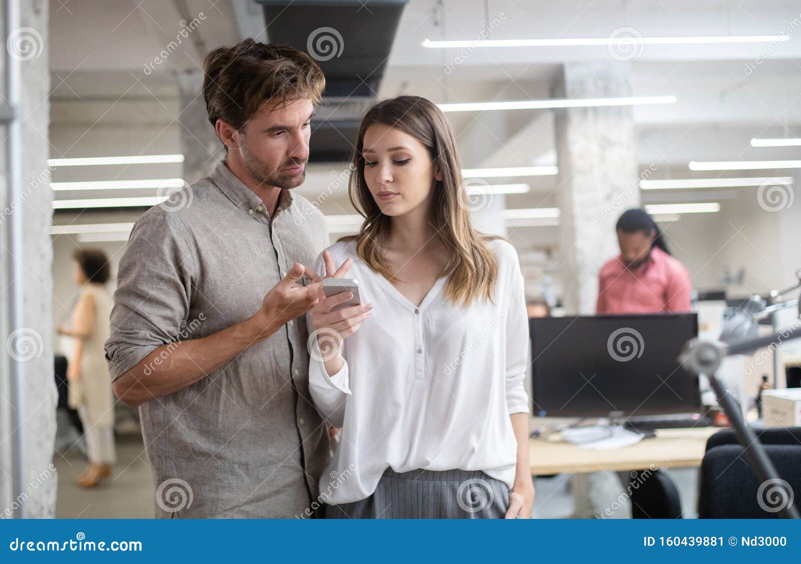 Stressed Business People Executive in Tension Feels Worried Thinking of ...