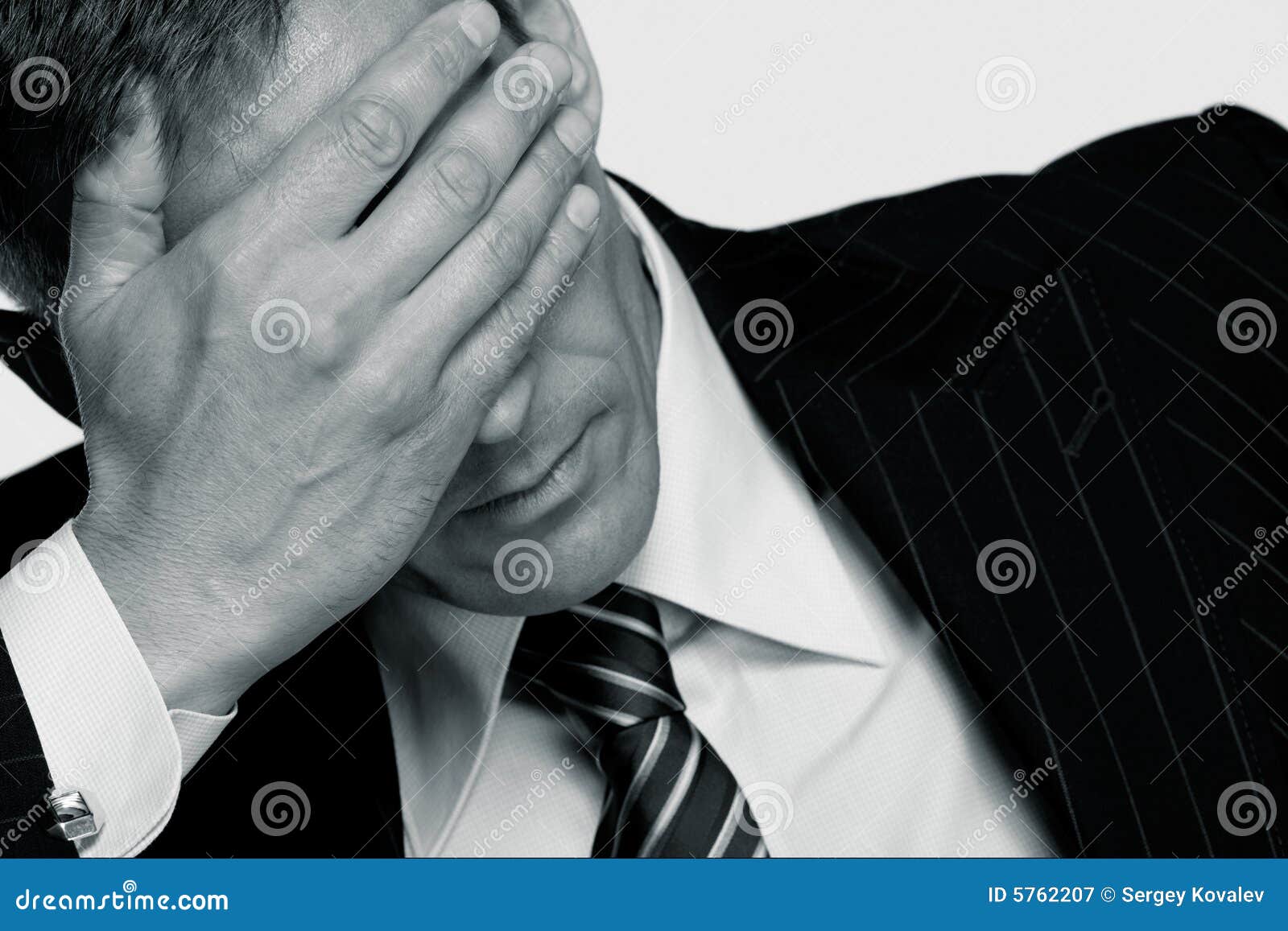 Stressed businessman stock image. Image of hide, hiding - 5762207