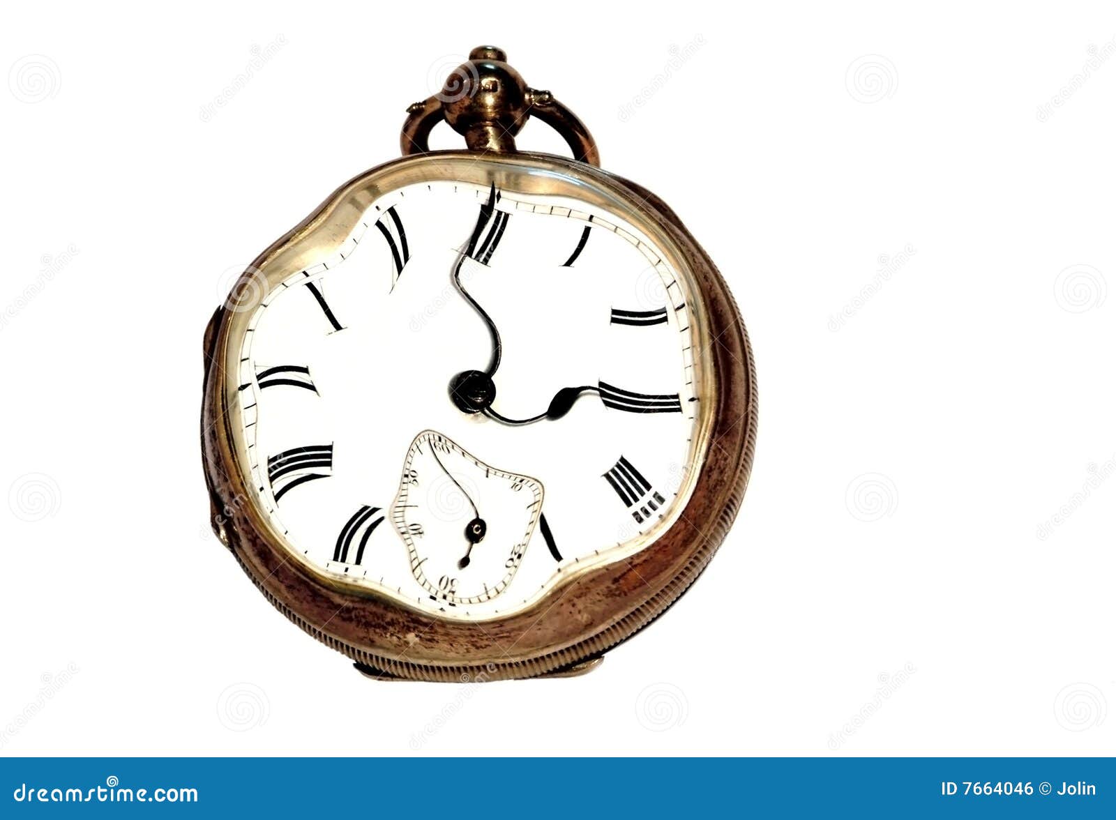 Stressed Clock Stress and Time Concept Stock Photo - Image of stopwatch ...