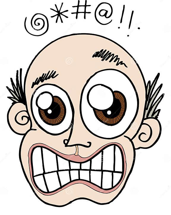 Stressed Out stock vector. Illustration of upset, overworked - 16780912