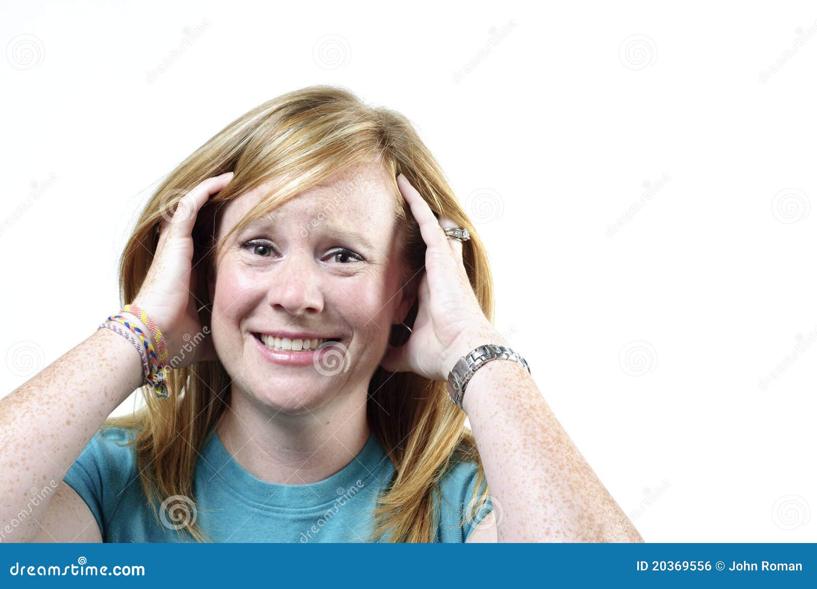 Stressed out stock photo. Image of human, caucasion, isolated - 20369556