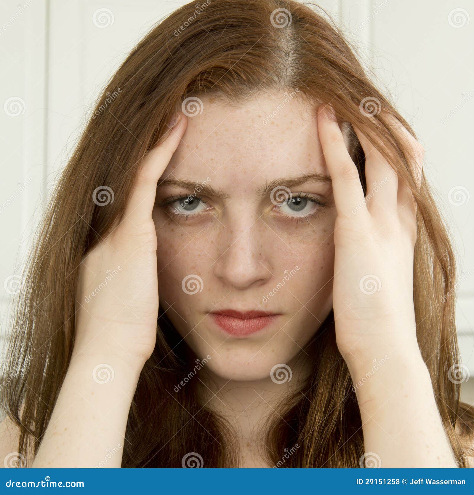 Stressed out! stock photo. Image of young, gluten, frustration - 29151258