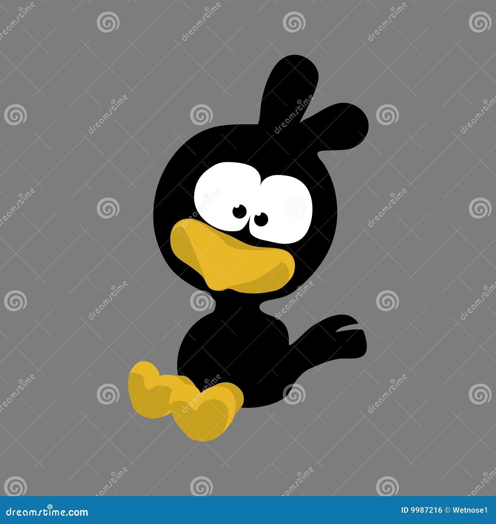 Stressed Out Bird stock vector. Illustration of eyes, expression - 9987216