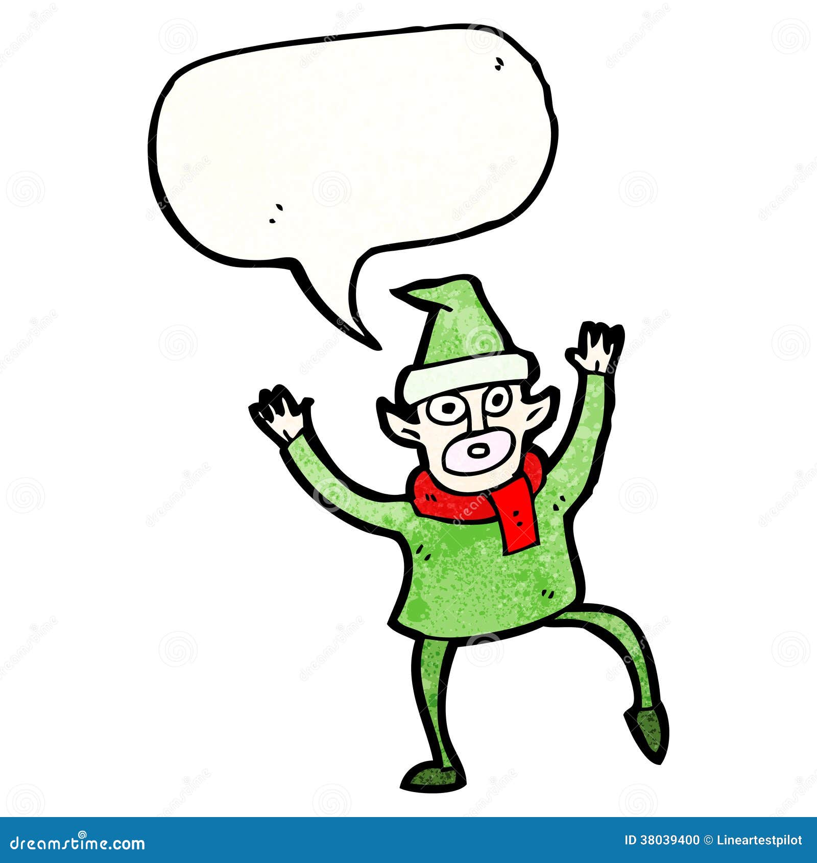 Stressed Out Christmas Elf Cartoon Stock Vector - Illustration of ...