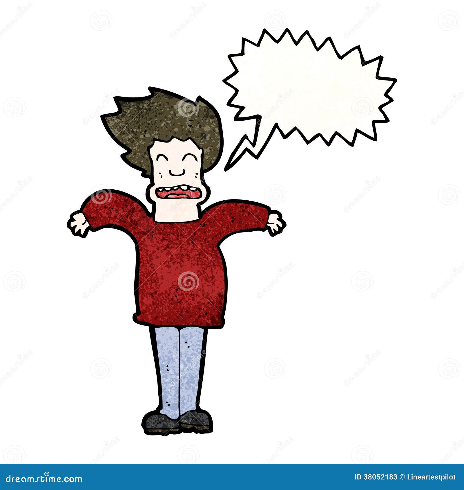 Stressed out man cartoon stock vector. Illustration of grunge - 38052183
