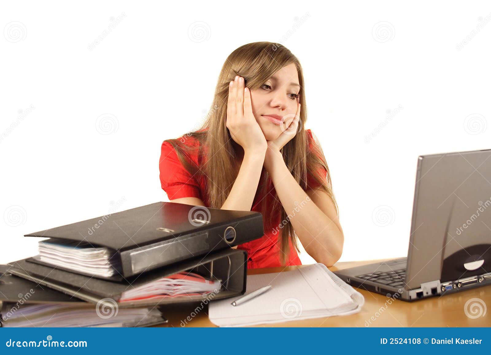 Stressed student stock photo. Image of seated, scholarly - 2524108