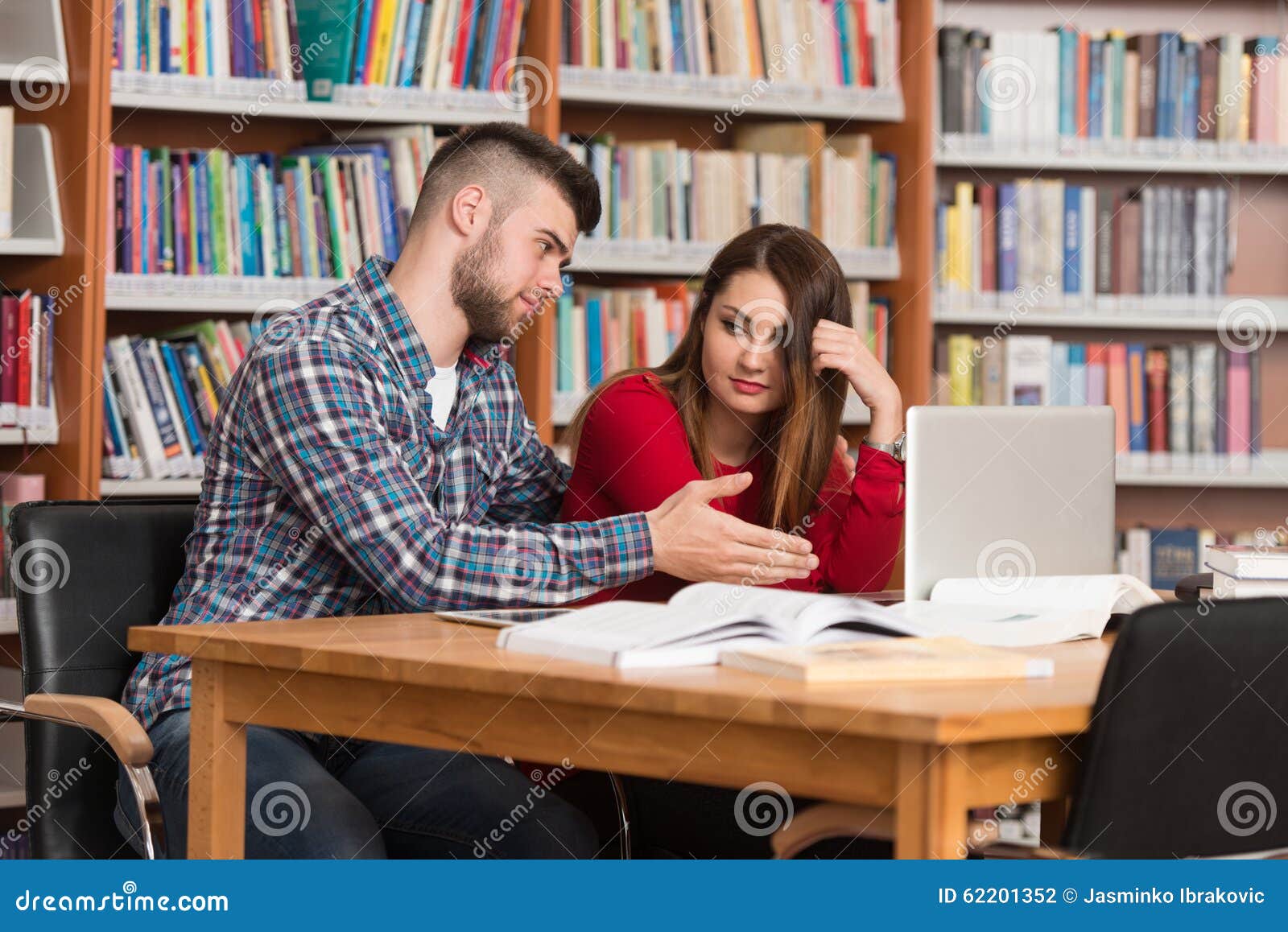 Stressed Students Doing Their Homework at the Desk Stock Photo - Image ...