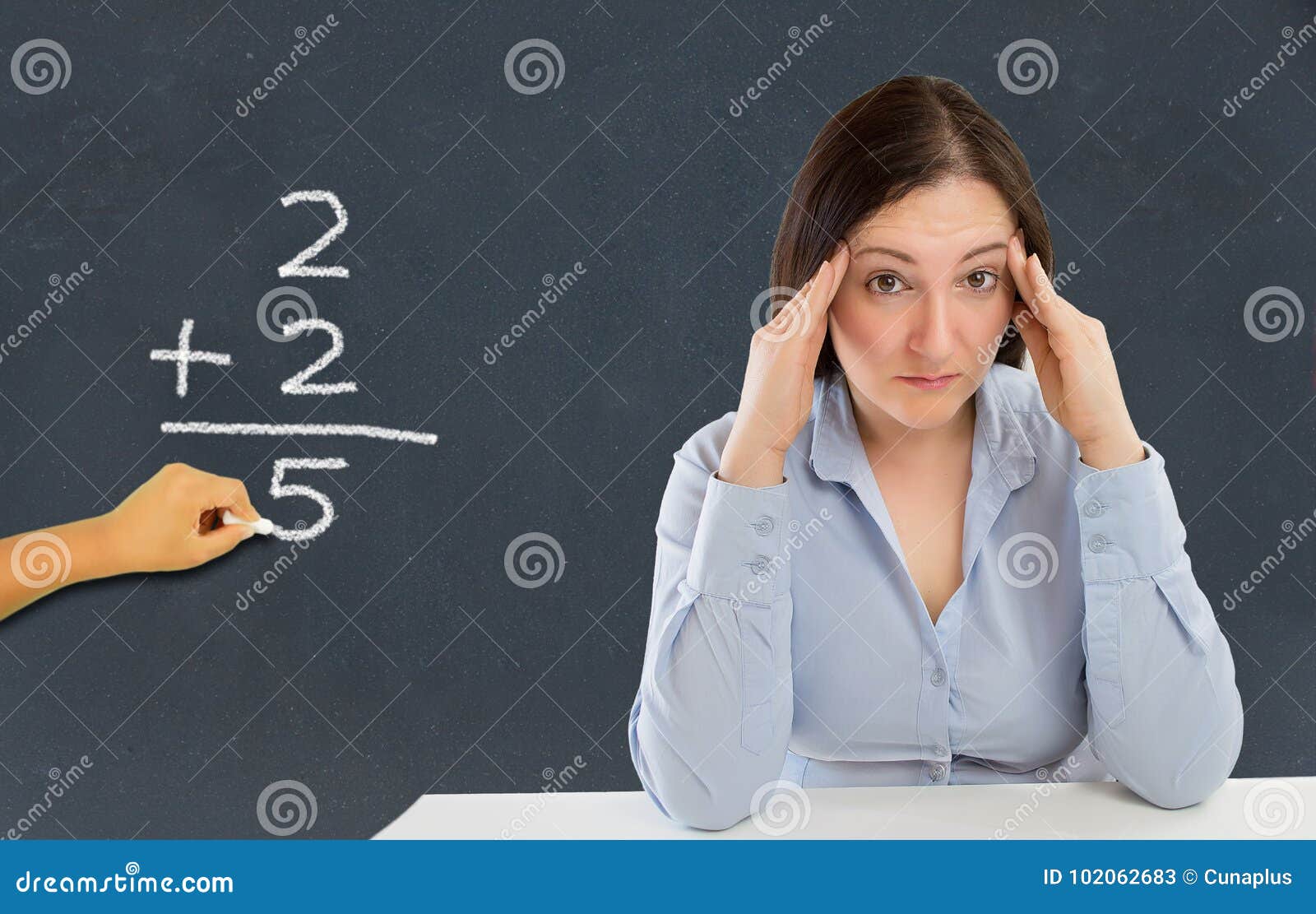 My Students Do Not Learn Uff Stock Image - Image of displeased ...