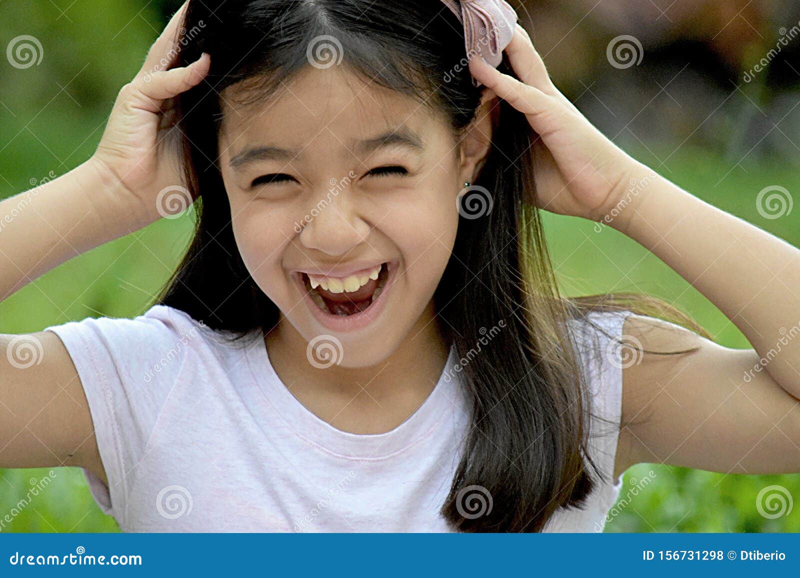A Stressful Girl Youth stock photo. Image of adorable - 156731298