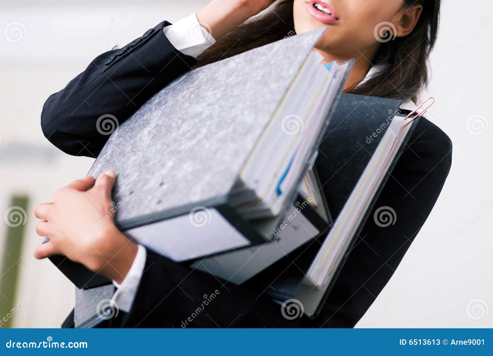 Stressful job stock image. Image of businesswoman, office - 6513613