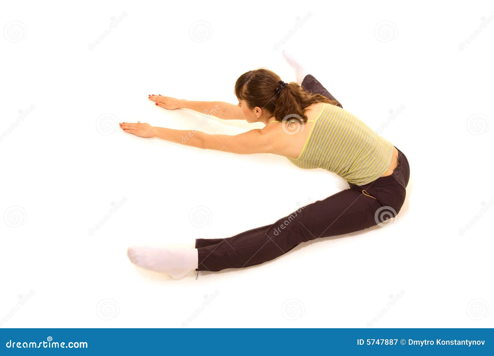 Stretch stock image. Image of healthy, beautiful, fitness - 5747887
