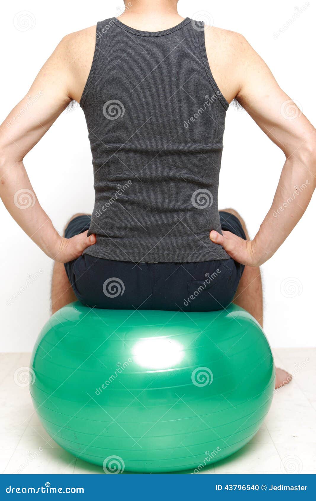 Stretch ball stock photo. Image of body, physical, exercise - 43796540