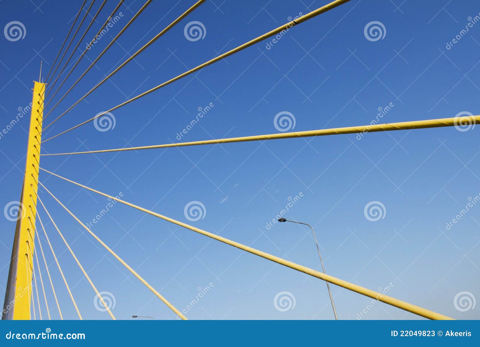 Stretch cable stock image. Image of bridge, detail, hanging - 22049823