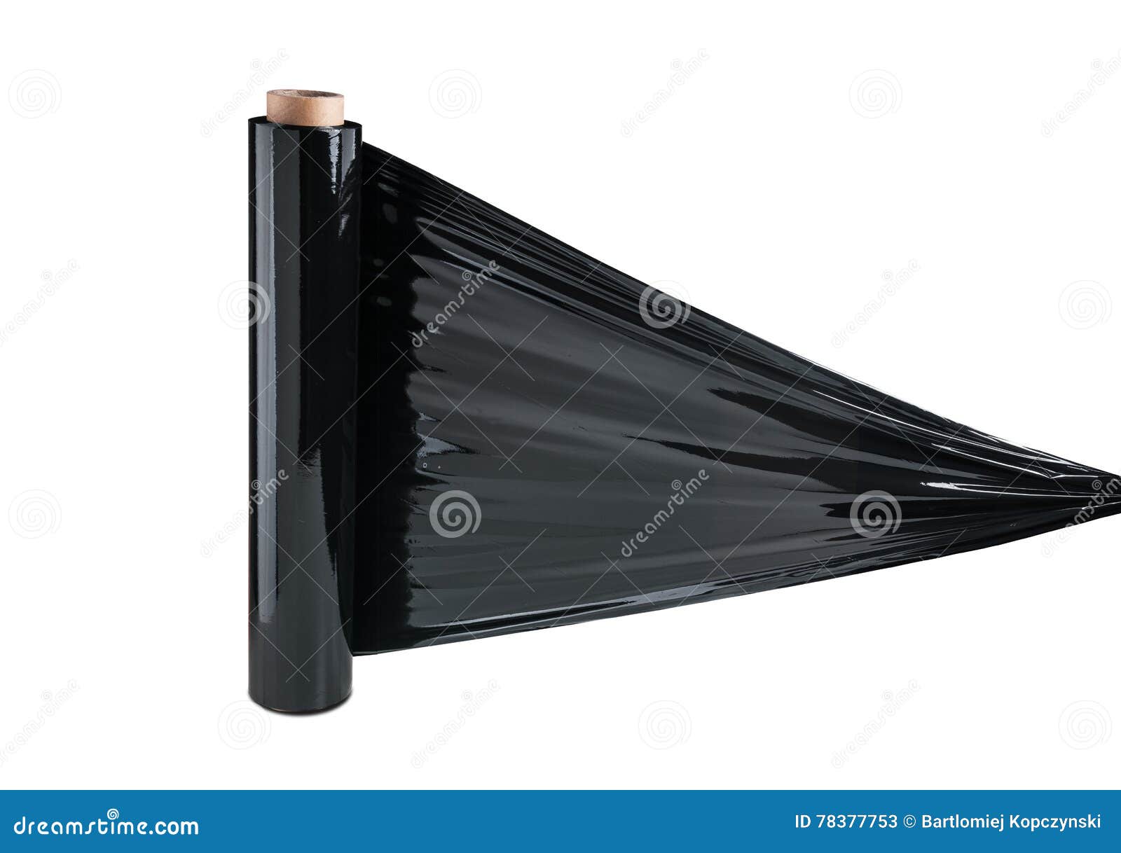 Stretch Foil, Polythene Film Stock Image - Image of protection ...