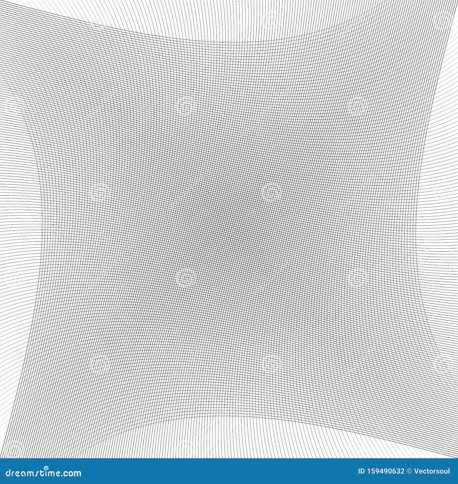 Stretch Grid, Mesh. Waving, Wavy Intersect Lines. Interlock, Tangle ...