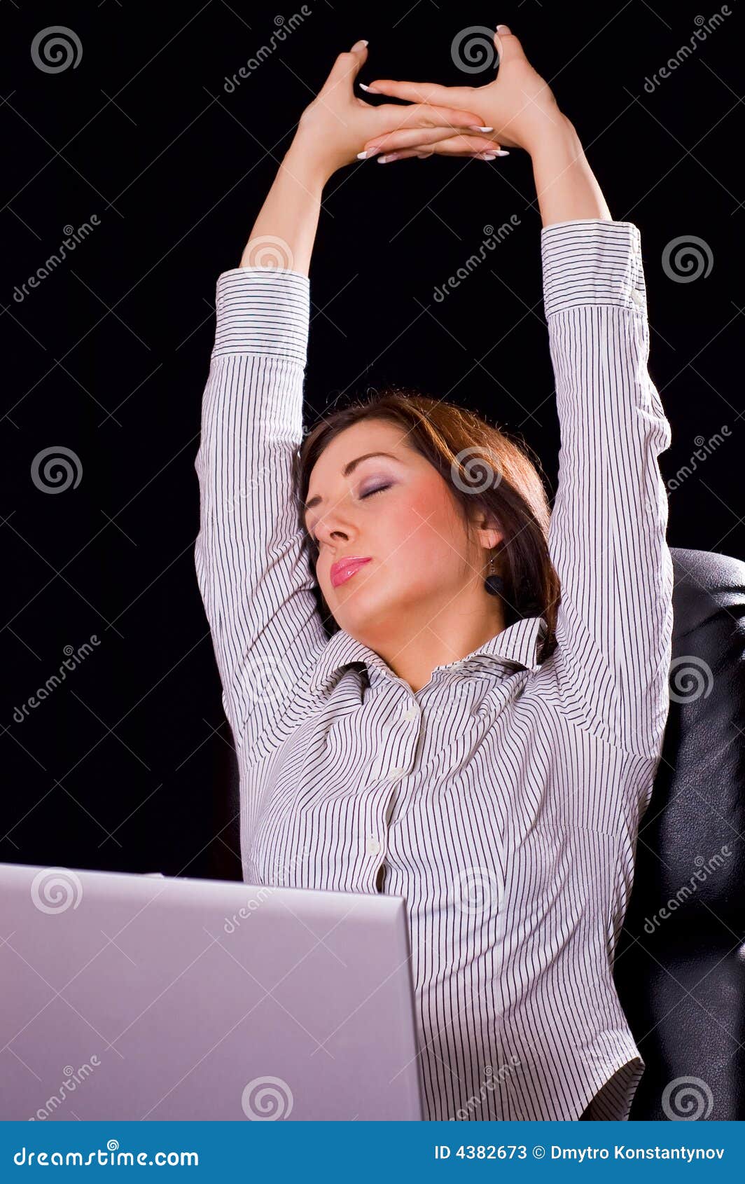 Stretch oneself stock image. Image of internet, learn - 4382673