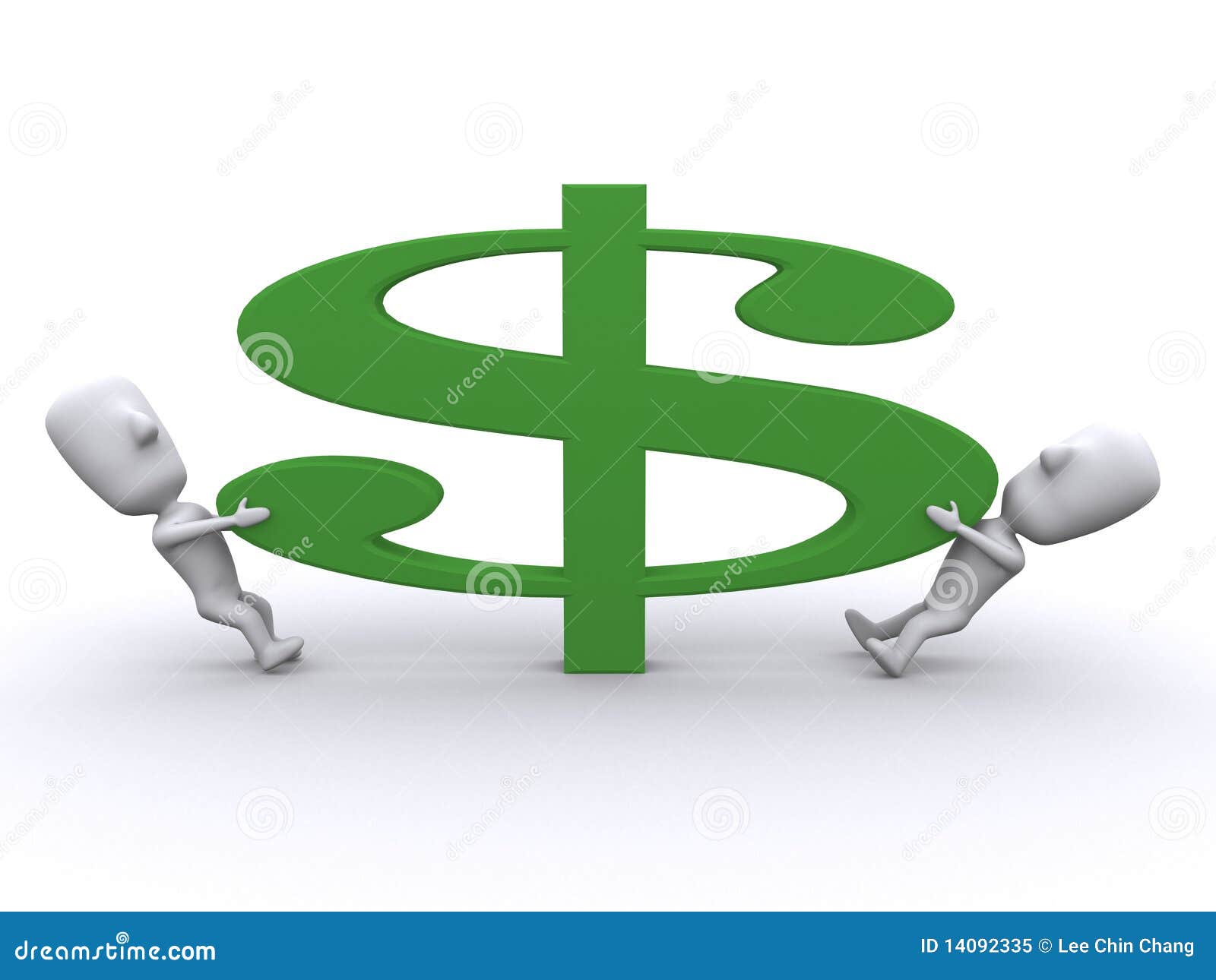 Stretch Your Money stock illustration. Illustration of money - 14092335