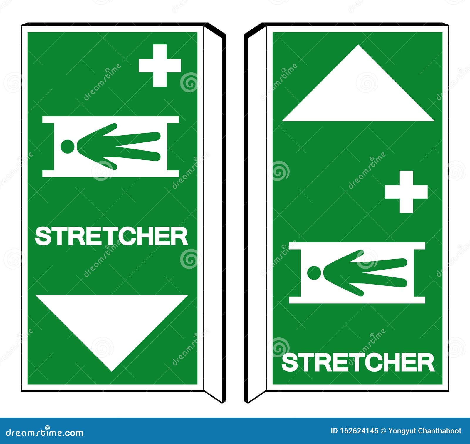 Stretcher Symbol Sign, Vector Illustration, Isolate on White Background ...