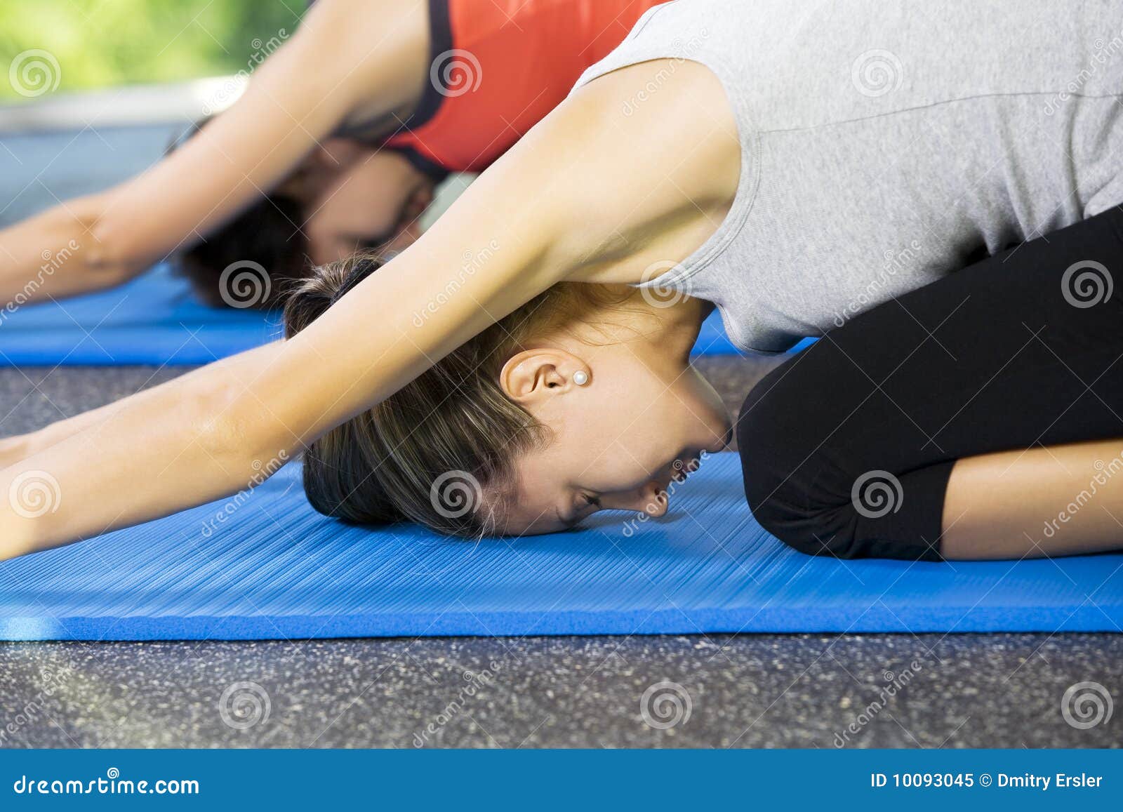 Stretching stock image. Image of aerobic, beauty, flex - 10093045