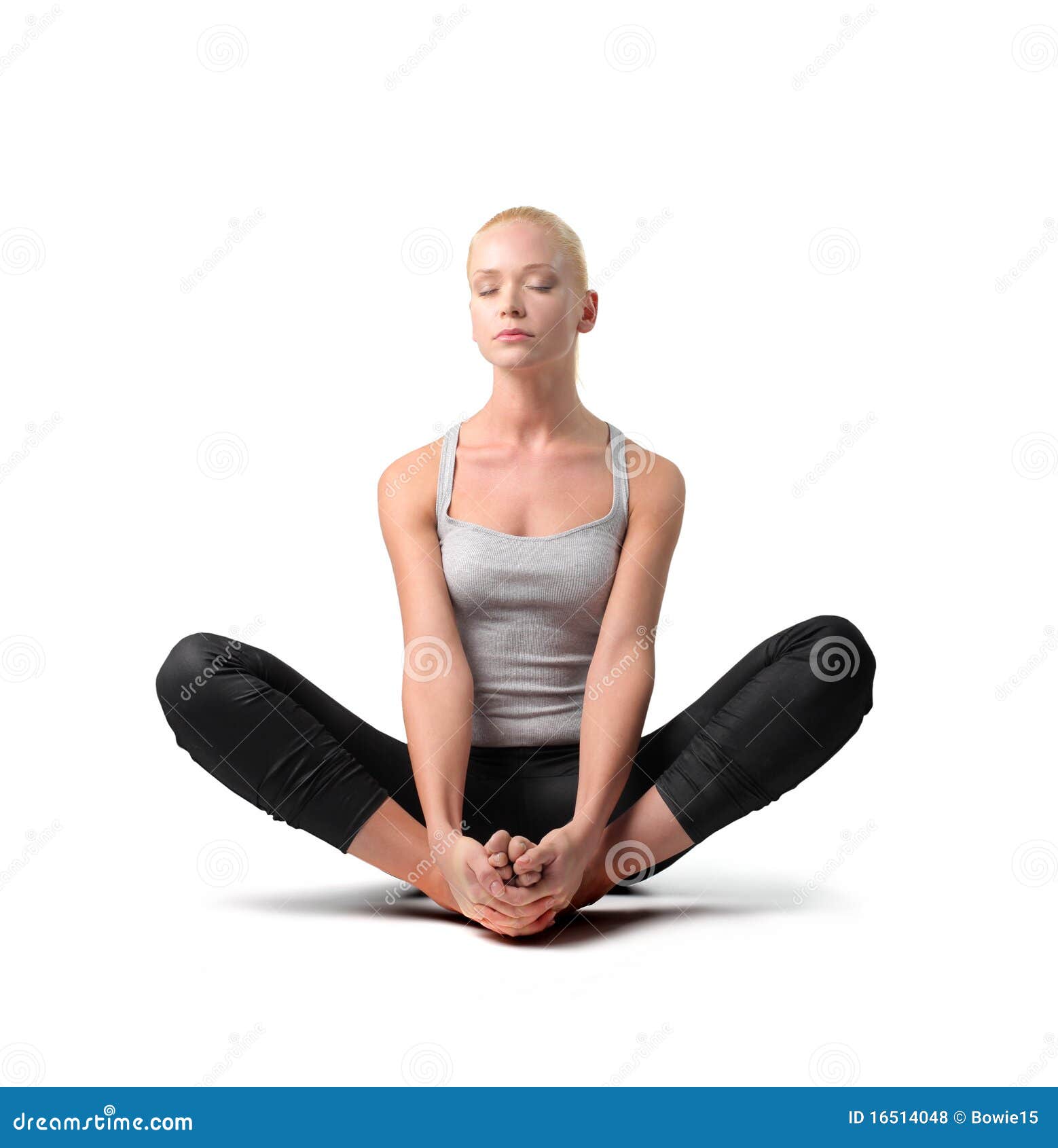 Stretching stock photo. Image of rest, sport, care, blonde - 16514048