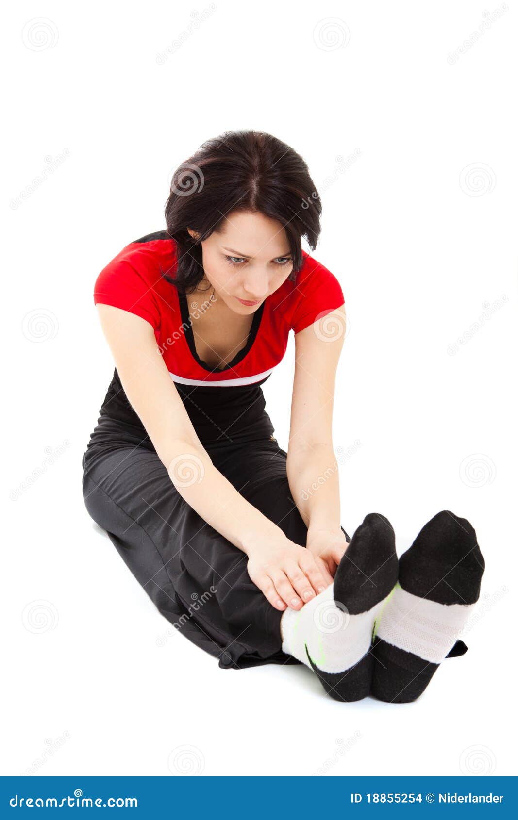 Stretching stock photo. Image of sport, workout, background - 18855254