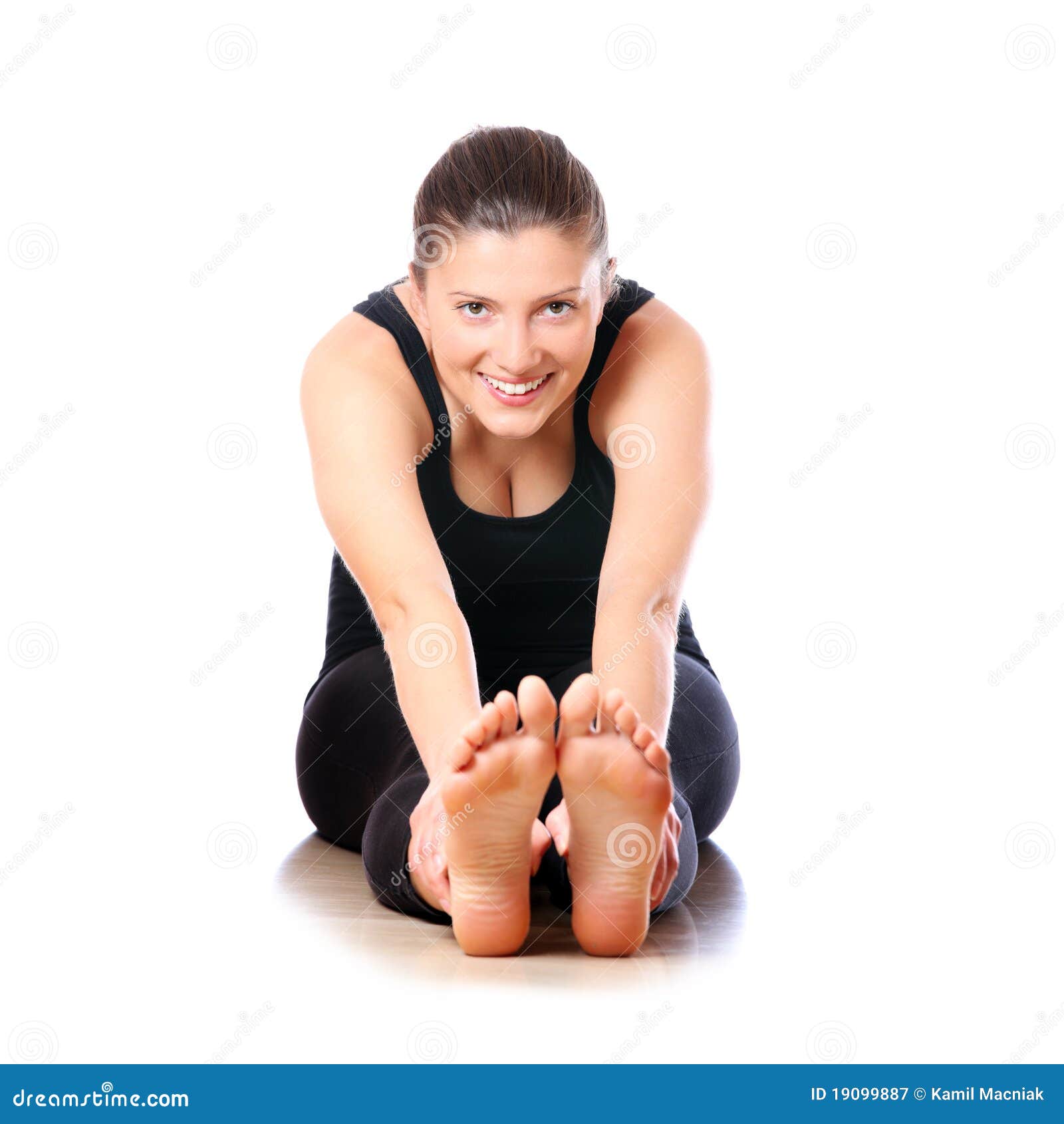 Stretching stock image. Image of life, healthy, woman - 19099887