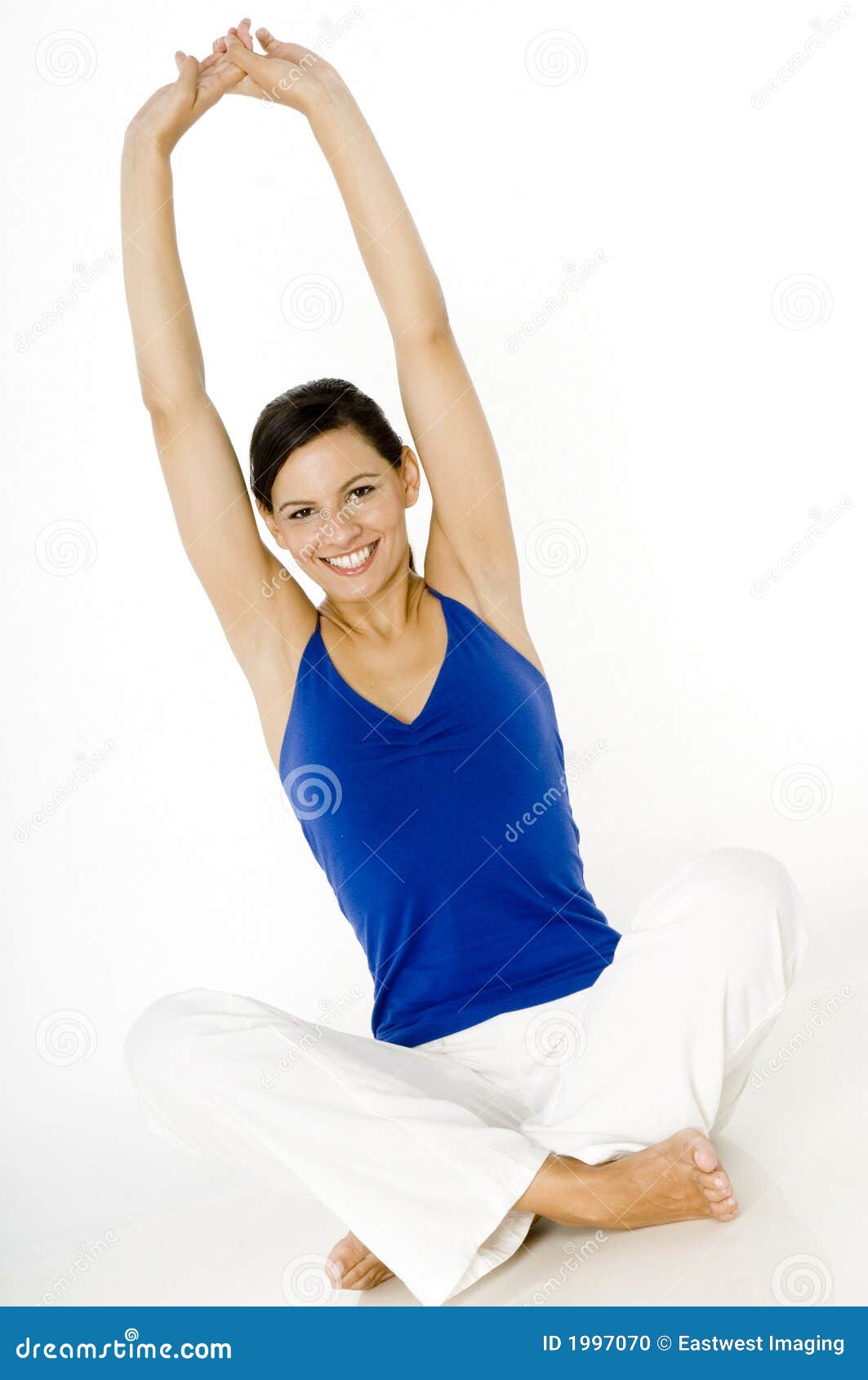 Stretching stock photo. Image of studio, sporty, relax - 1997070